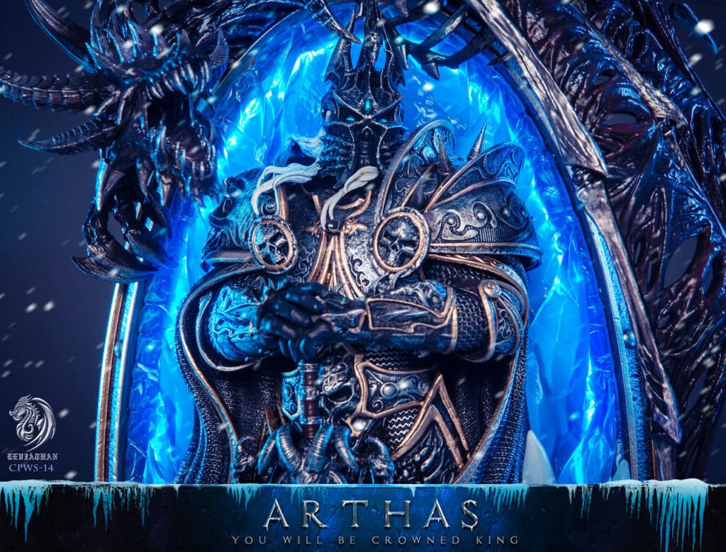 World of Warcraft - Arthas Menethil/Lich King | 1:6 Resin Statue | von ...