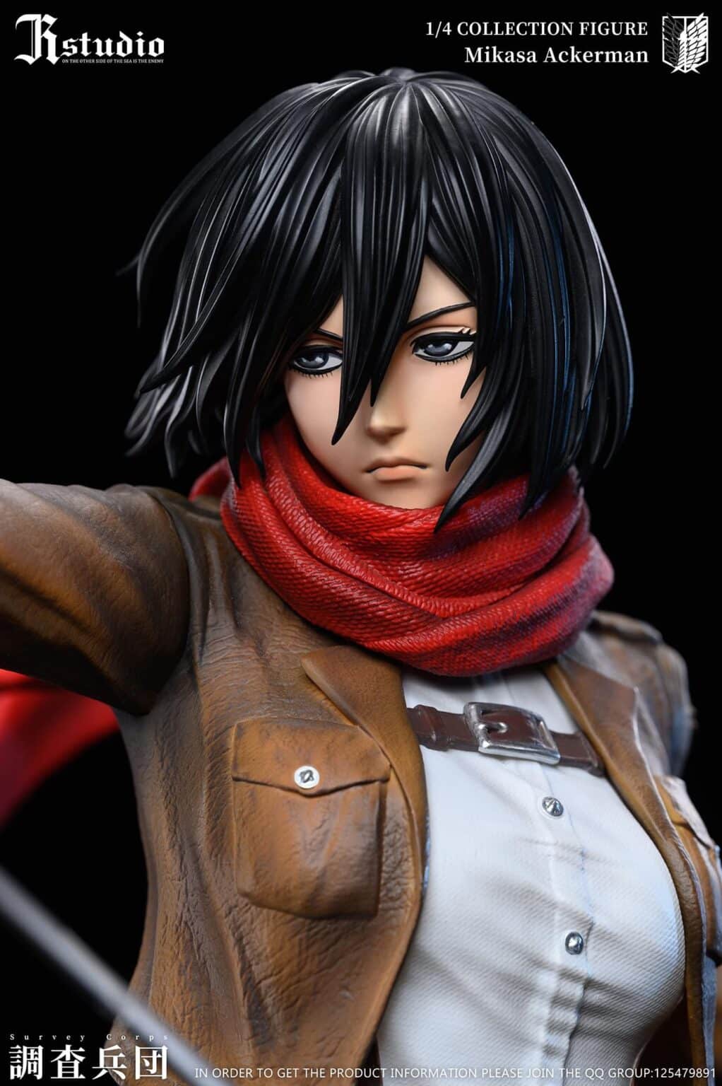 Attack on Titan - Mikasa Ackerman & Armin Arlert | 1:4 Resin Statue ...