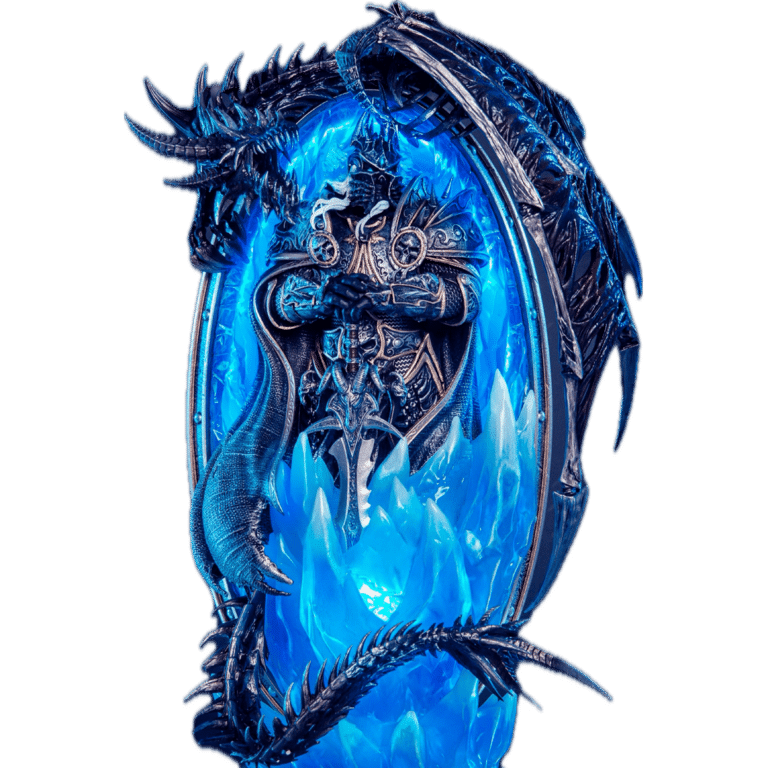 World of Warcraft - Arthas Menethil/Lich King | 1:6 Resin Statue | von ...