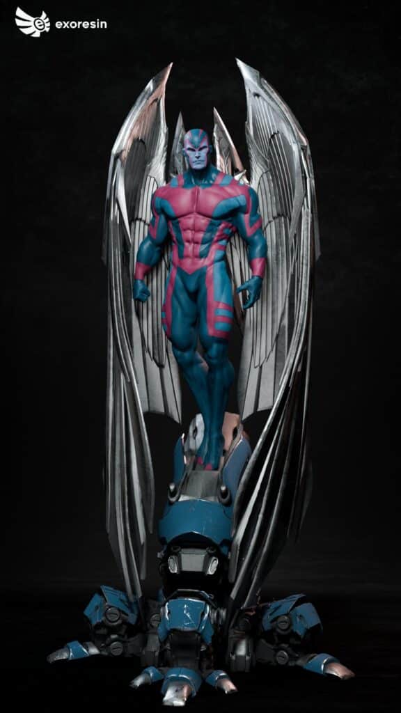 Marvel – Archangel Museum | 1:3.5 Resin Statue | von Exoresin ...