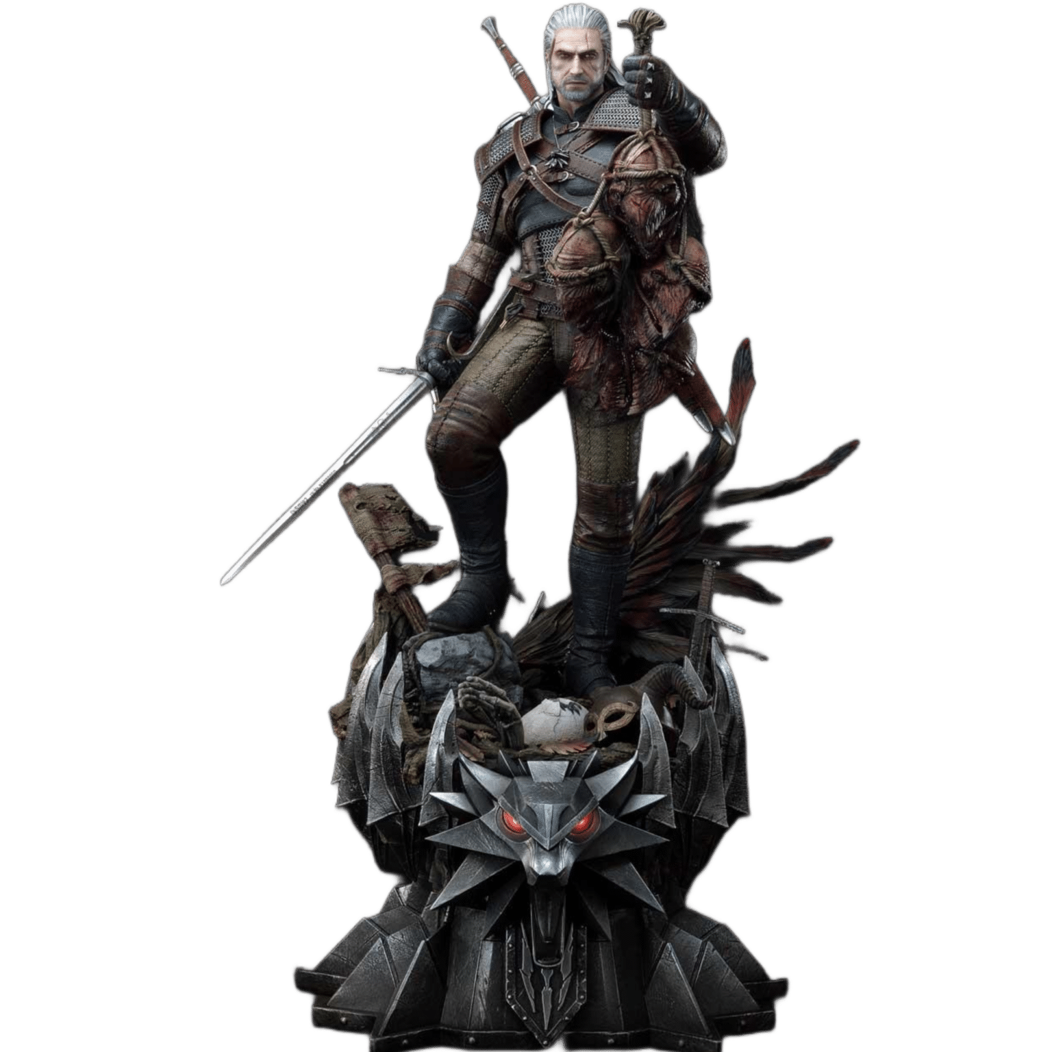The Witcher 3 - Geralt of Rivia | 1:3 Resin Statue | von Prime 1 Studio ...