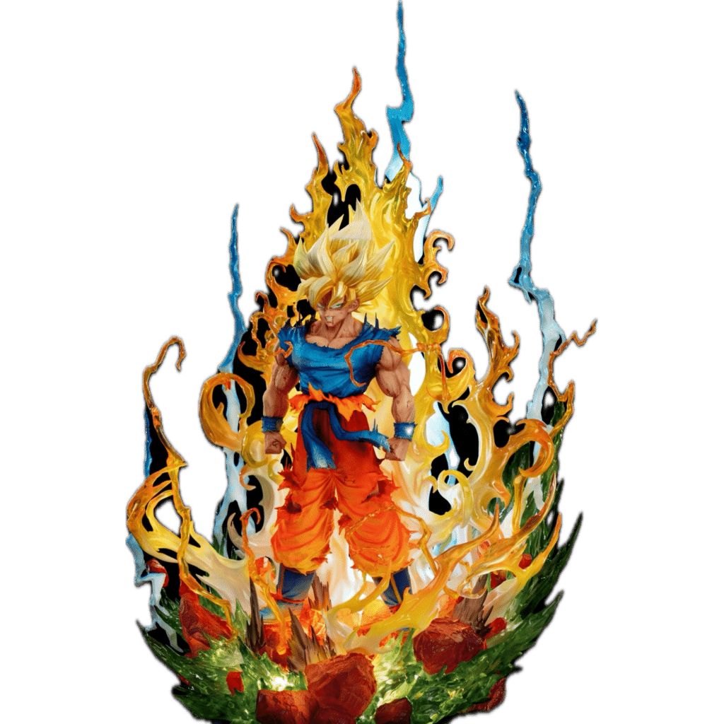 Dragon Ball - Super Saiyan Son Goku | 1:4 Resin Statue | von White Hole ...