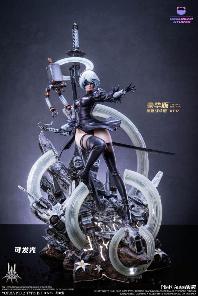 Nier Automata - YoRHa No.2 Type B | 1:4 Resin Statue | von Coolbear ...