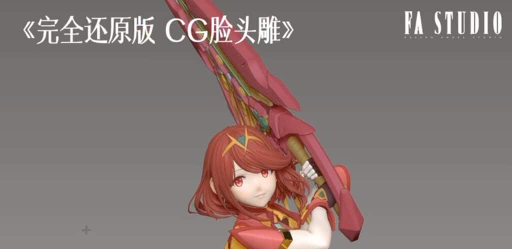 Xenoblade Chronicles 2 - Pyra | 1:4 Resin Statue | von Fallen Angel ...