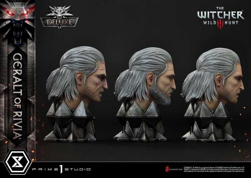 The Witcher 3 - Geralt of Rivia | 1:3 Resin Statue | von Prime 1 Studio ...