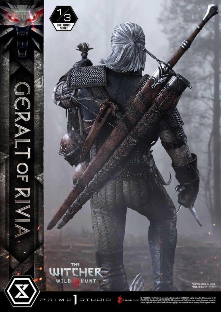 The Witcher 3 - Geralt of Rivia | 1:3 Resin Statue | von Prime 1 Studio ...