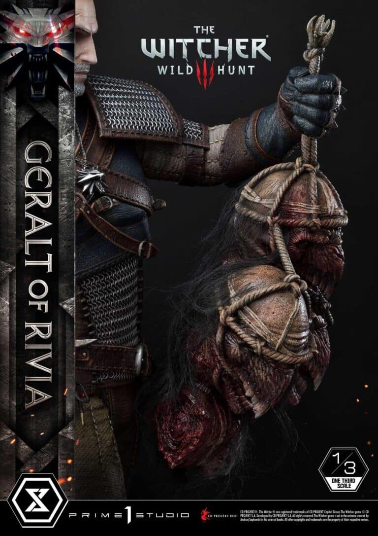 The Witcher 3 - Geralt of Rivia | 1:3 Resin Statue | von Prime 1 Studio ...