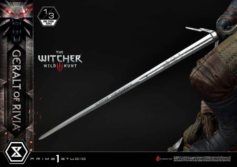 The Witcher 3 - Geralt of Rivia | 1:3 Resin Statue | von Prime 1 Studio ...
