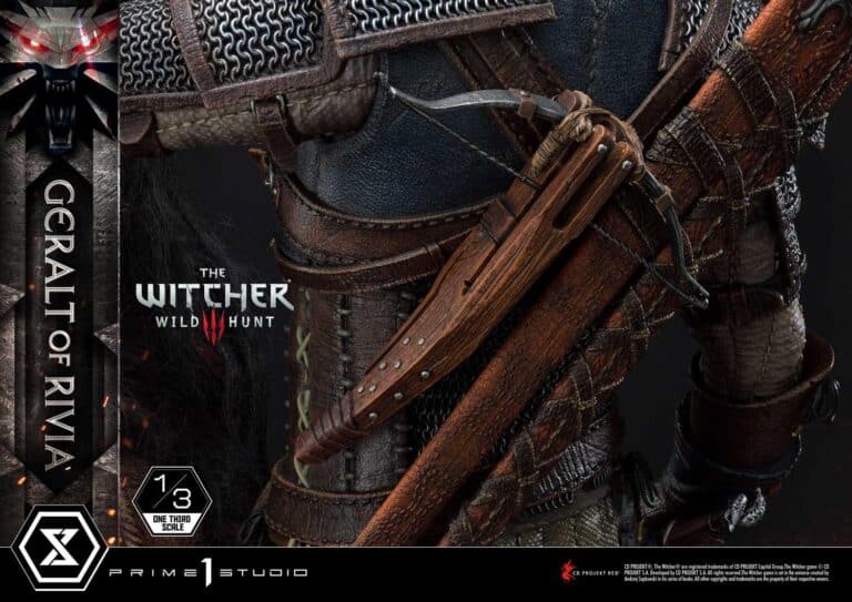 The Witcher 3 - Geralt of Rivia | 1:3 Resin Statue | von Prime 1 Studio ...