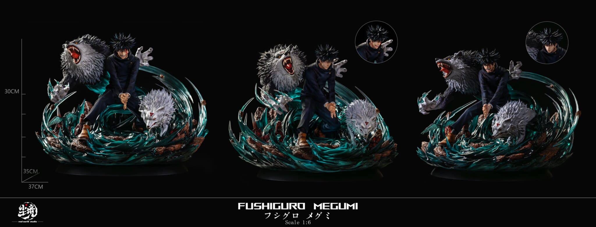 Jujutsu Kaisen - Fushiguro Megumi | 1:6 Resin Statue | von Real World ...