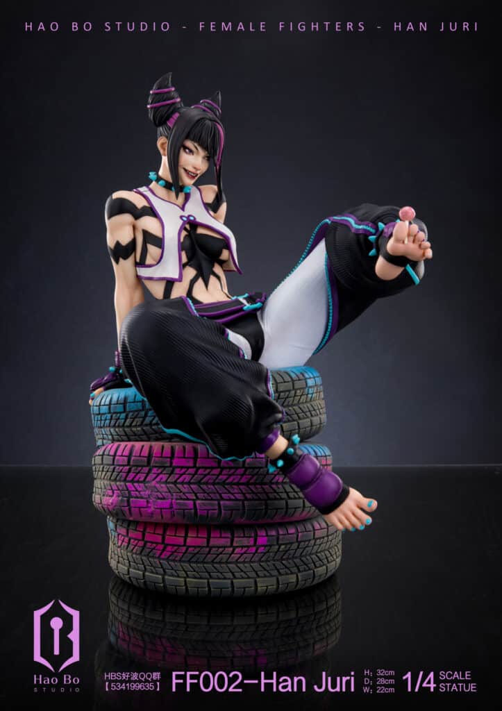 Street Fighter - Han Juri | 1:4 Resin Statue | von Hao Bo Studio ...