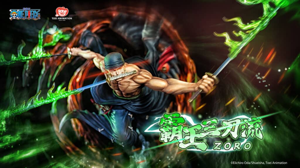 One Piece - Roronoa Zoro | 1:6 Resin Statue | von Toei Anime Studio ...