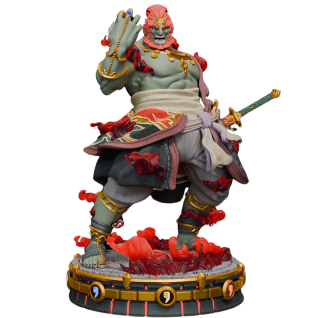 Legend of Zelda - Ganondorf | 1:4 Resin Statue | von Kintsukuroi ...
