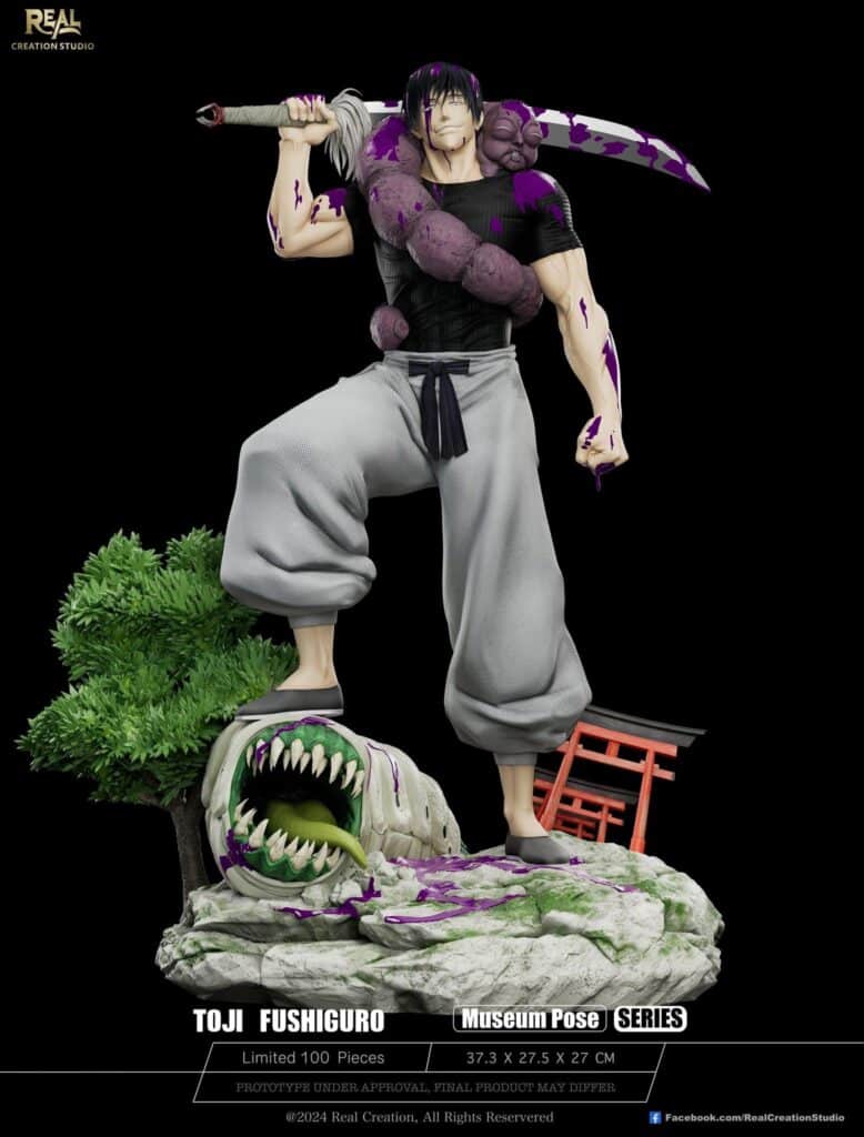 Jujutsu Kaisen - Fushiguro Toji | 1:6 Resin Statue | von Real Creation ...