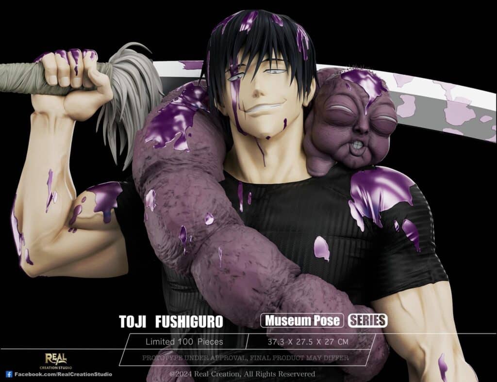 Jujutsu Kaisen - Fushiguro Toji | 1:6 Resin Statue | von Real Creation ...