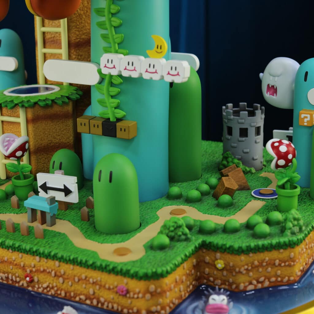 Super Mario - Mario | 1:4 Resin Statue | von Kintsukuroi Creations ...