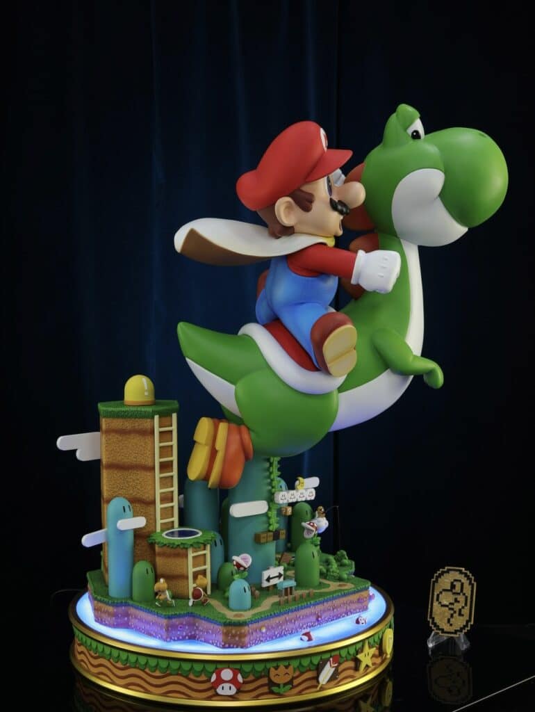 Super Mario - Mario | 1:4 Resin Statue | von Kintsukuroi Creations ...