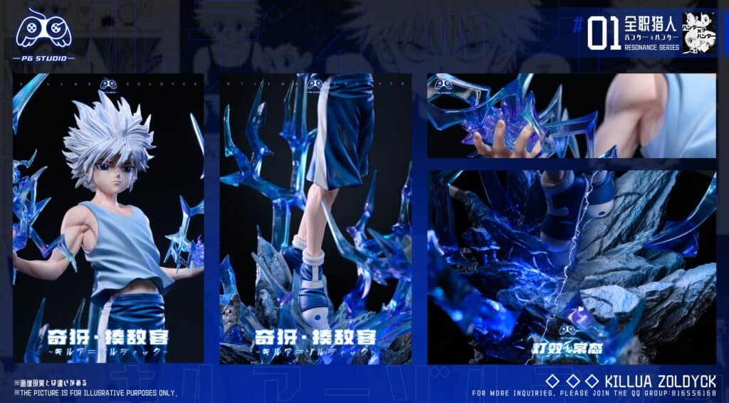 Hunter x Hunter - Killua Zoldyck | 1:4 Resin Statue | von PG Studio ...