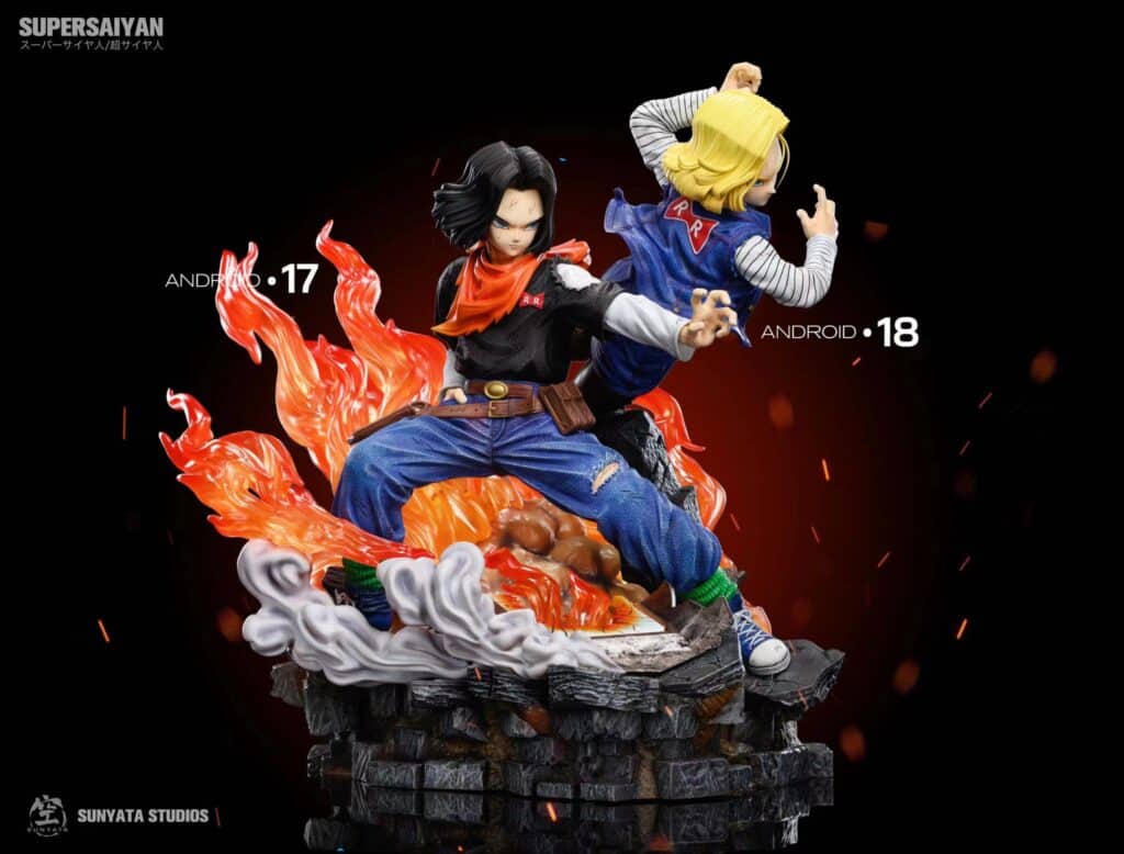 Dragon Ball - Android 17 & 18 | 1:6 Resin Statue | von Sunyata Studio ...
