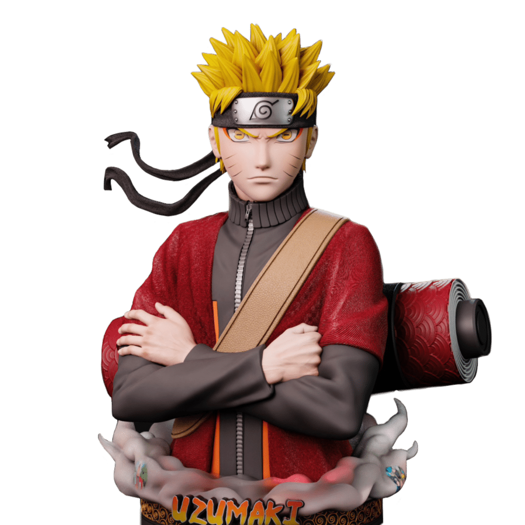 Naruto - Naruto Uzumaki | 1:1 Lifesize Bust | von Real Creation Studio ...
