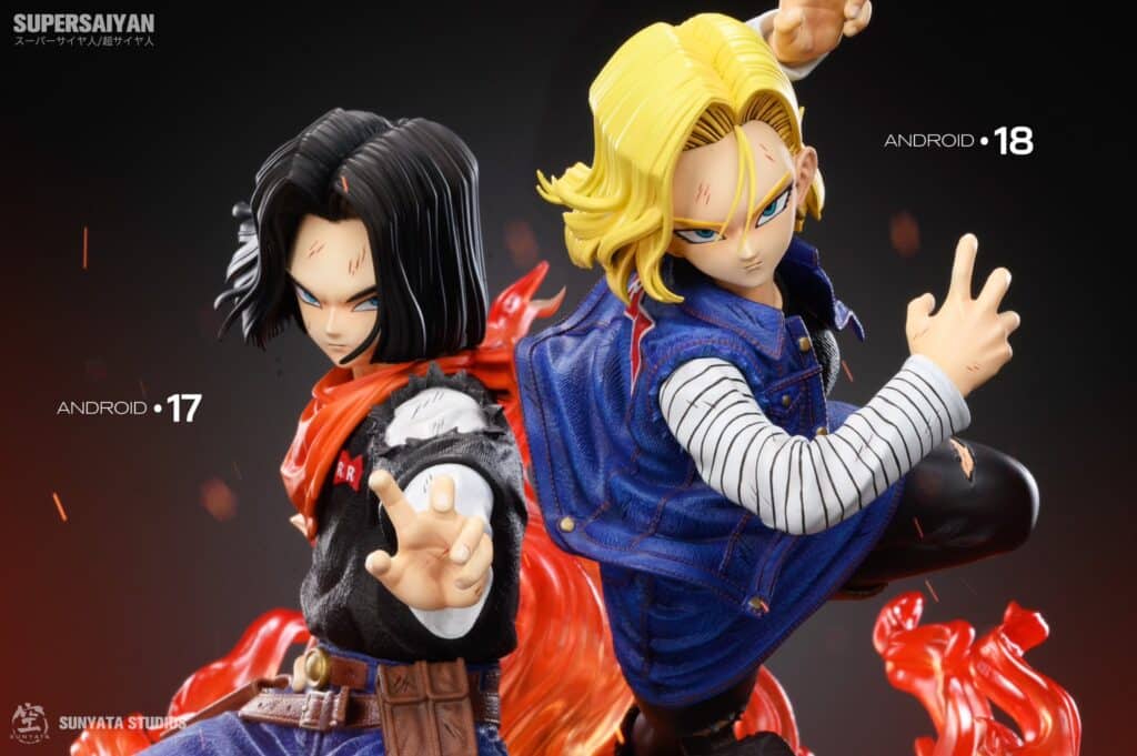 Dragon Ball - Android 17 & 18 | 1:6 Resin Statue | von Sunyata Studio ...