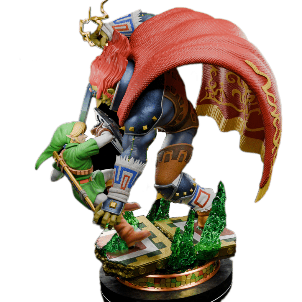 Legend of Zelda - Link vs. Ganondorf | 1:4 Resin Statue | von ...