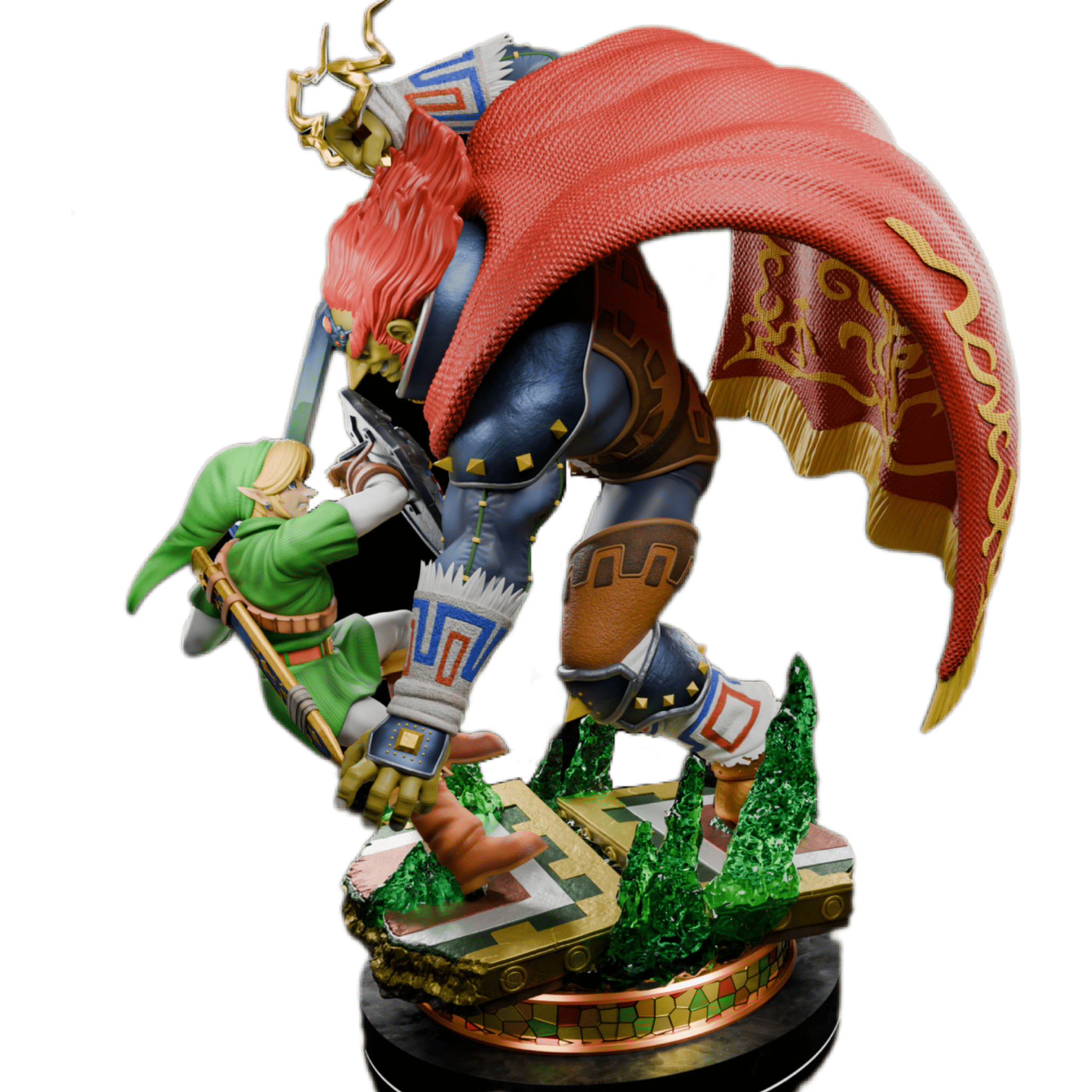 Legend of Zelda - Link vs. Ganondorf | 1:4 Resin Statue | von ...