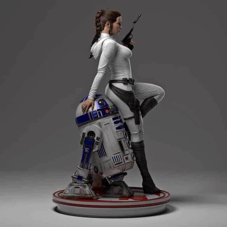 Star Wars - Princess Leia | 1:4 Resin Statue | von xionart ...