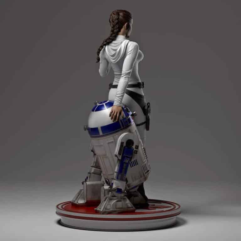 Star Wars - Princess Leia | 1:4 Resin Statue | von xionart ...
