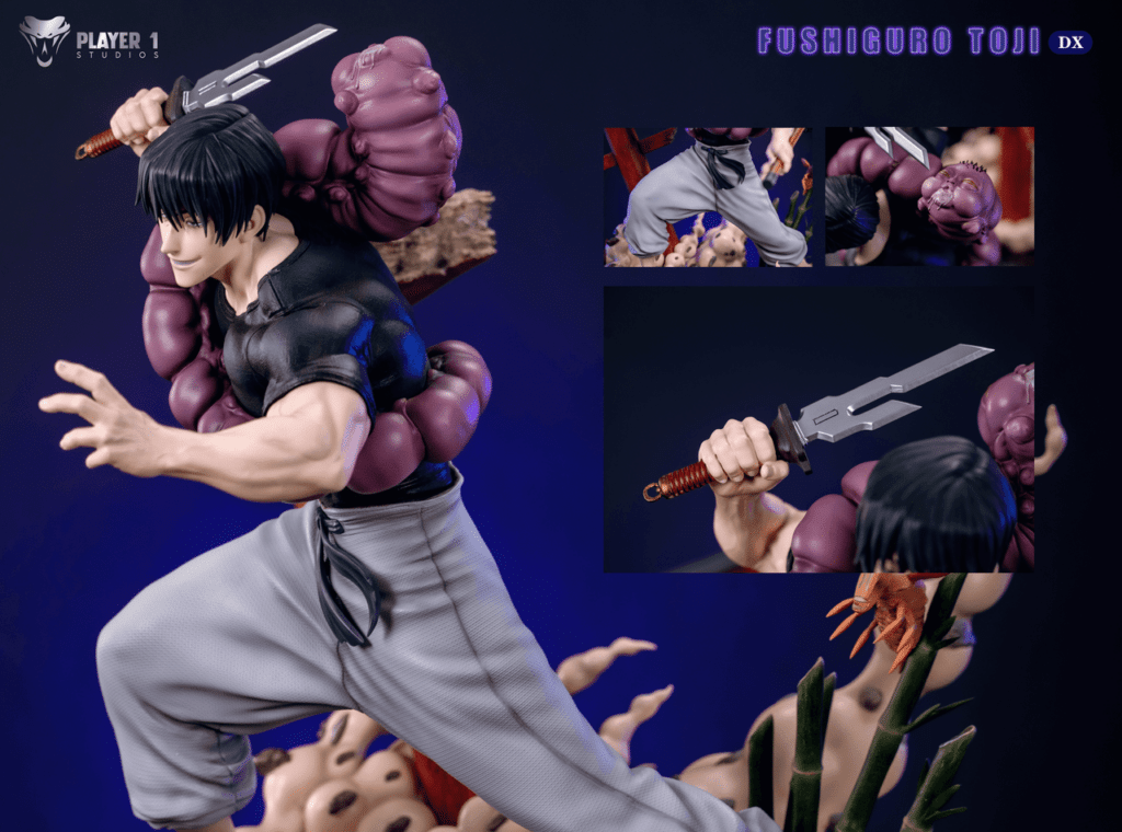 Jujutsu Kaisen - Fushiguro Toji | 1:4 Resin Statue | von Player 1 ...