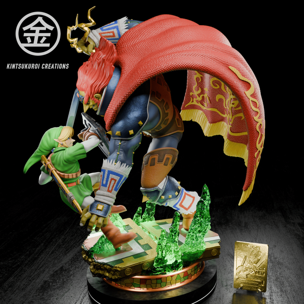 Legend of Zelda - Link vs. Ganondorf | 1:4 Resin Statue | von ...