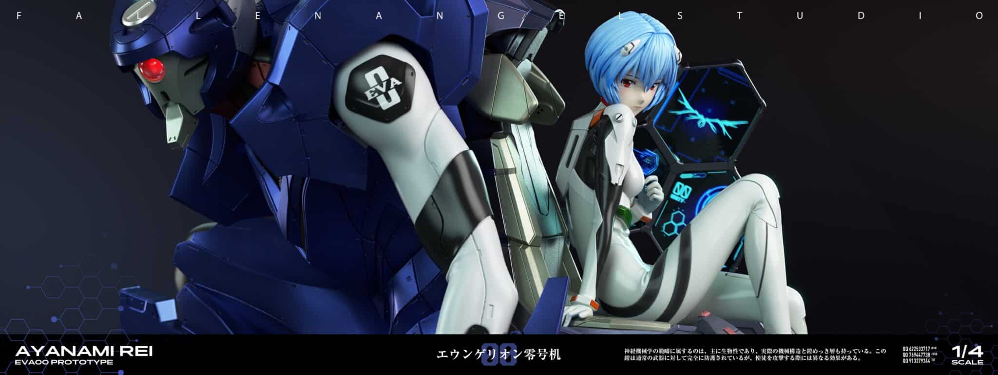 Neo Genesis Evangelion - Ayanami Rei | 1:4 Resin Statue | von Fallen ...