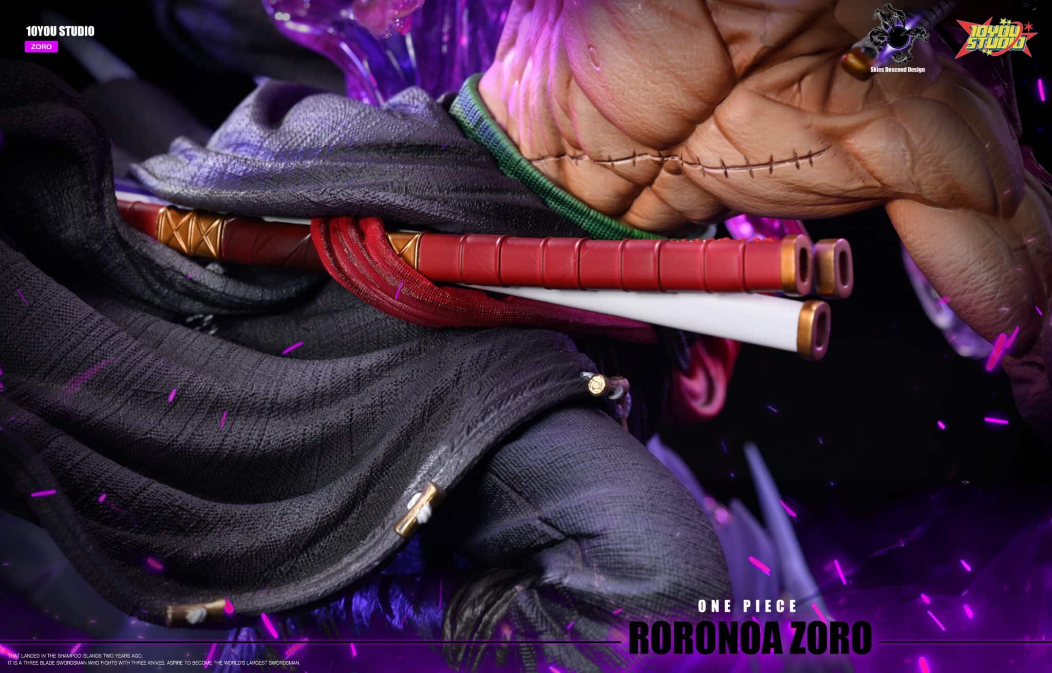 One Piece - Roronoa Zoro | 1:6 Resin Statue | von Skies Descend & 10YOU ...