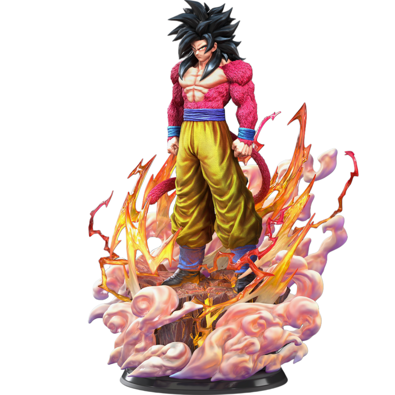 Dragon Ball - Son Goku SS4 | 1:4 Resin Statue | von BUU Studio ...