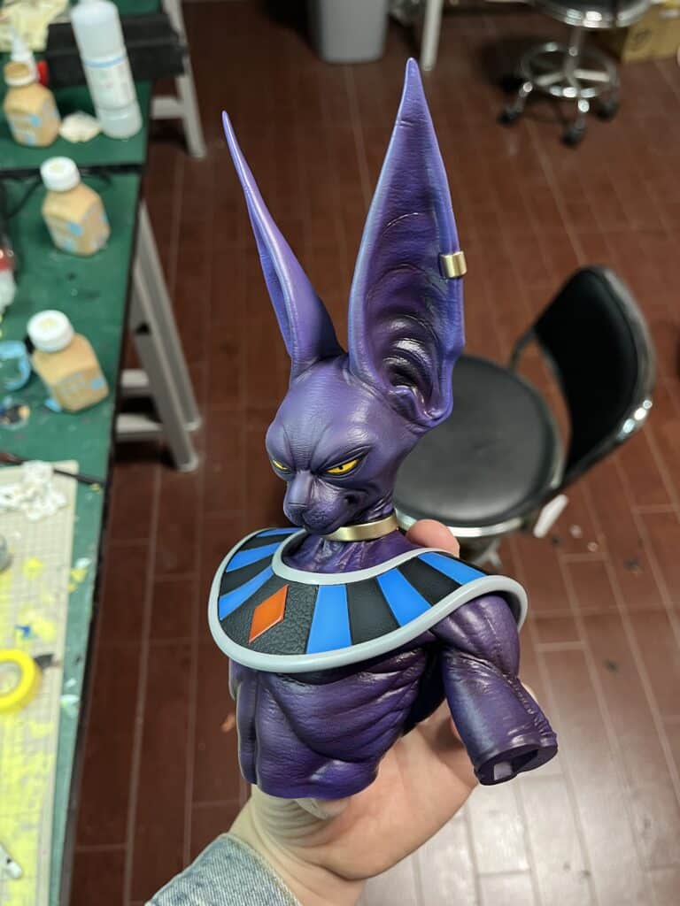 Dragon Ball - Beerus | 1:1 Resin Statue | von 2% Studio | HandsomeCake ...