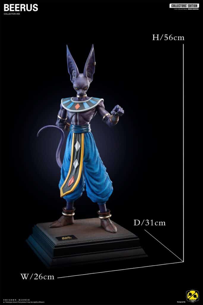 Dragon Ball - Beerus | 1:1 Resin Statue | von 2% Studio | HandsomeCake ...