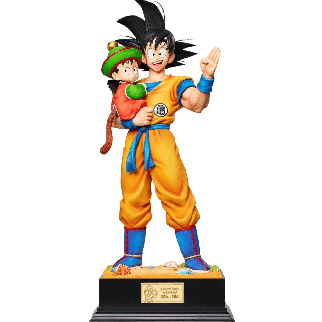 Dragon Ball - Goku & Gohan | 1:2 Resin Statue | von Infinite Studio ...