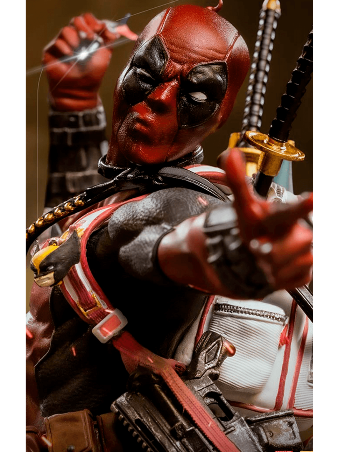 Marvel - Deadpool | 1:10 Resin Statue | von Iron Studios | HandsomeCake ...
