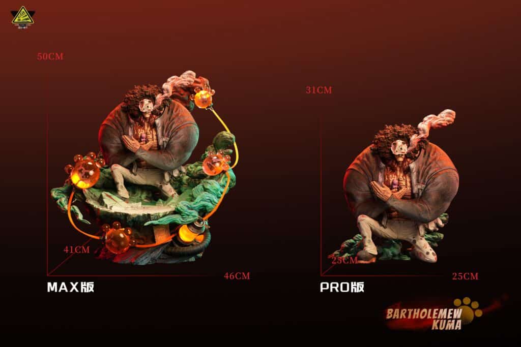 One Piece - Bartholomew Kuma | 1:4 Resin Statue | von Super Bomb Studio ...