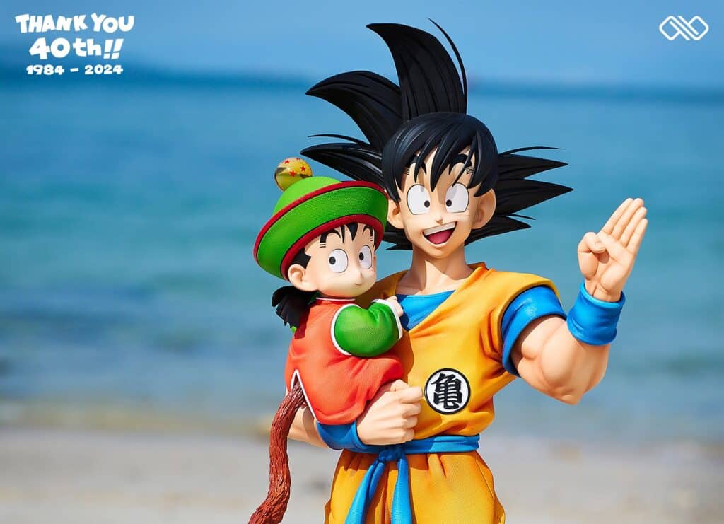 Dragon Ball - Goku & Gohan | 1:2 Resin Statue | von Infinite Studio ...