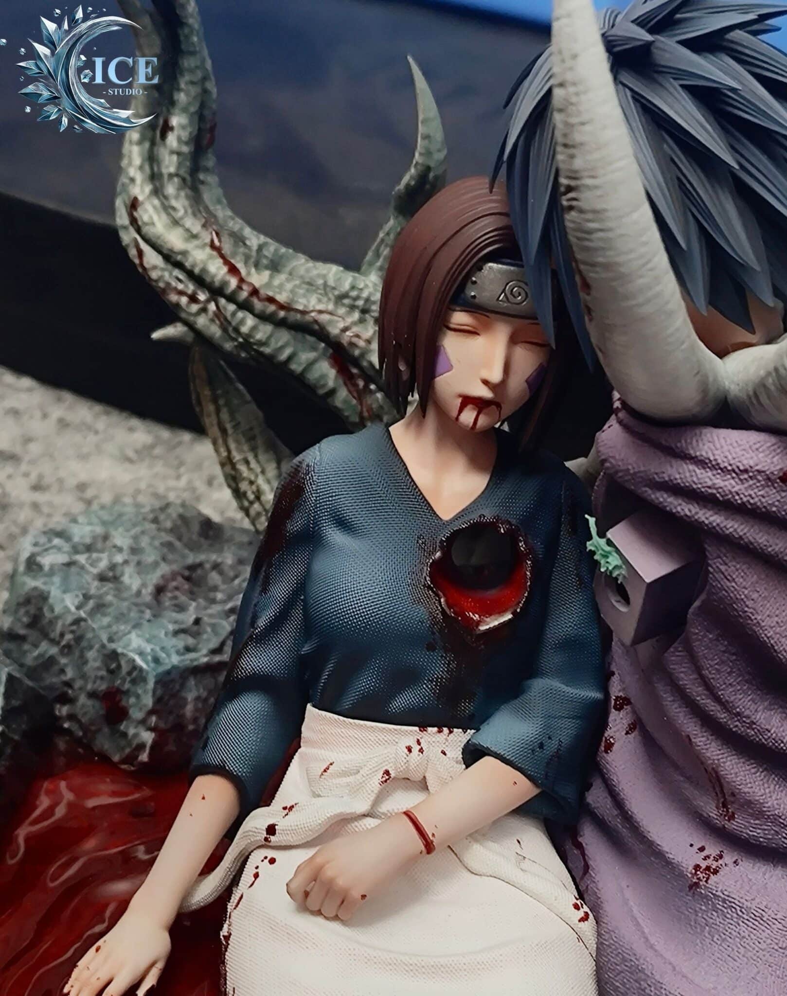 Naruto - Obito & Rin | 1:7 Resin Statue | von ICE Studio | HandsomeCake ...