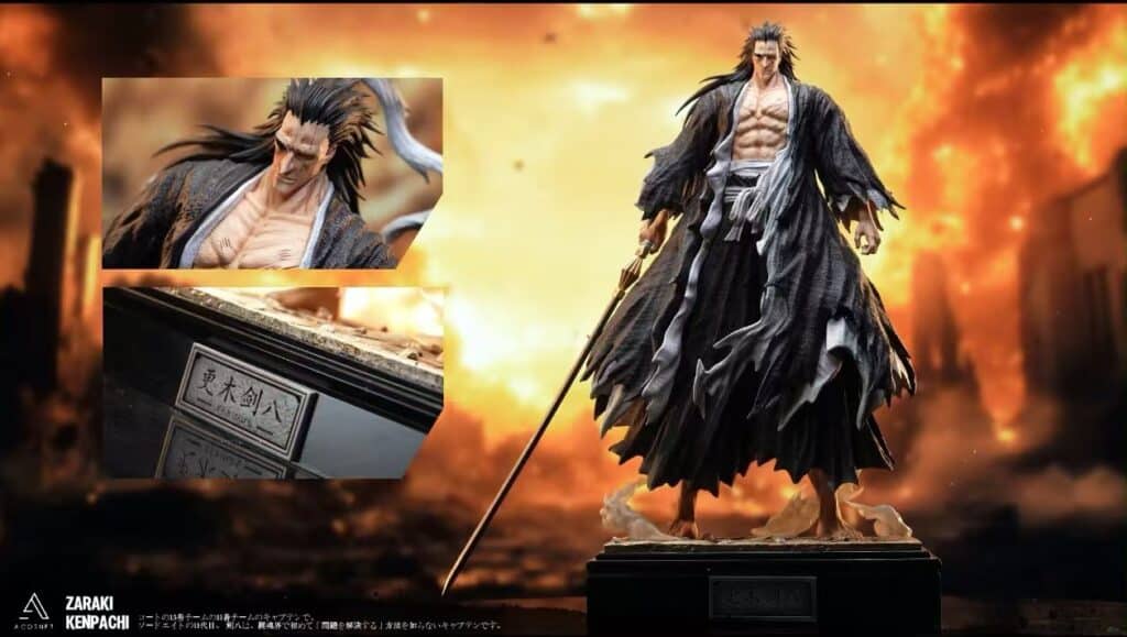 Bleach - Kenpachi Zaraki | 1:4 Resin Statue | von A CORNER Studio ...