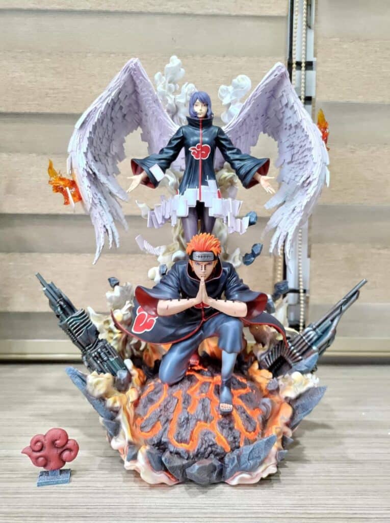 Naruto - Konan & Pain | 1:7 Resin Statue | von CW & Surge Studio ...